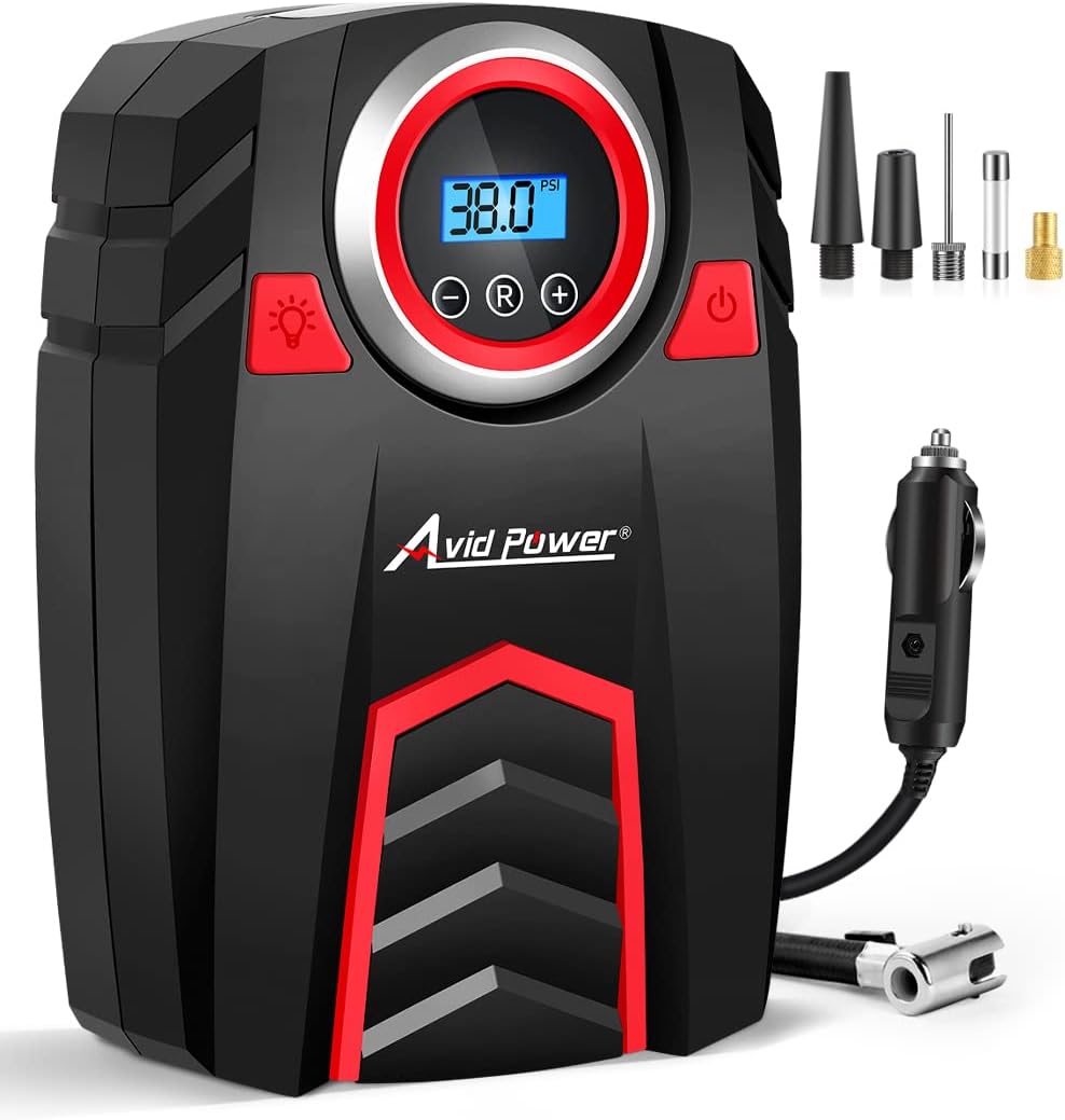 Avid Power 12V DC Air Compressor Review - Portable Tire Compressors